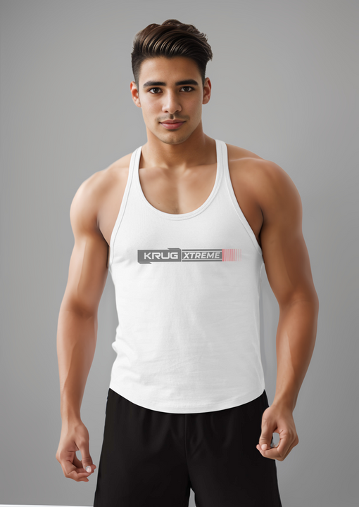 Buy Best Gym & Sports Vests & Stringers For Men Online In India – KRUG ...