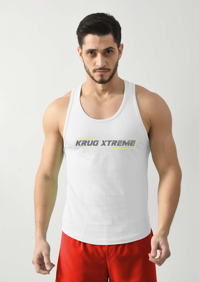 Buy Best Gym & Sports Vests & Stringers For Men Online In India – KRUG ...