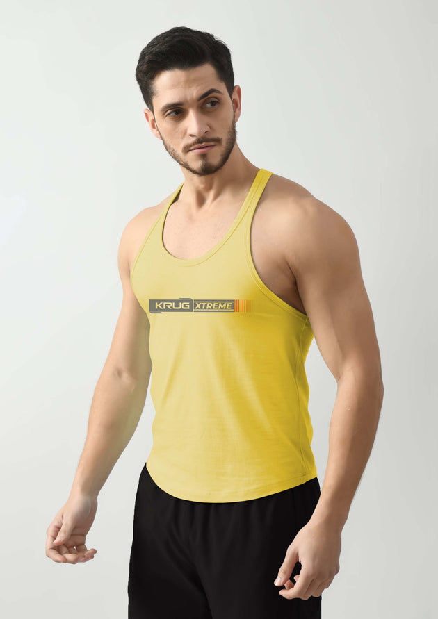 Buy Best Gym & Sports Vests & Stringers For Men Online In India – KRUG ...